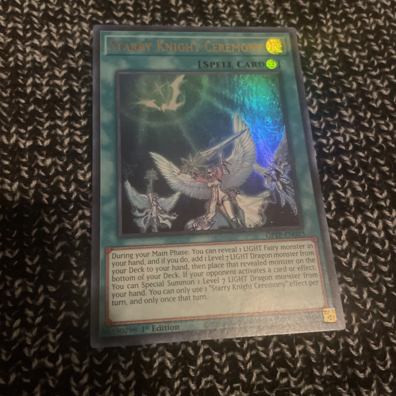 Yugioh! Starry Knight Ceremony - GFTP-EN033 - Ultra Rare - 1st Edition ...