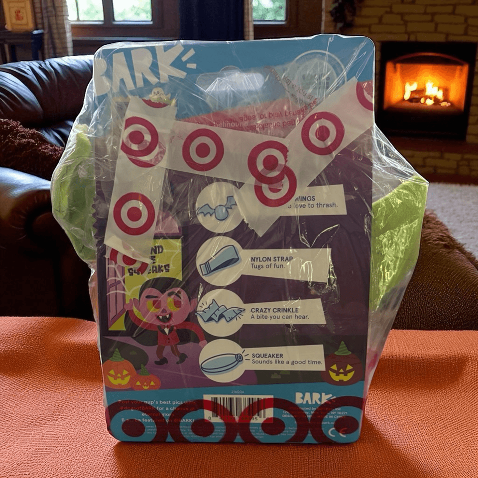 Bark Box Monster Madness Pumpkin Squeak Toy New! | eBay