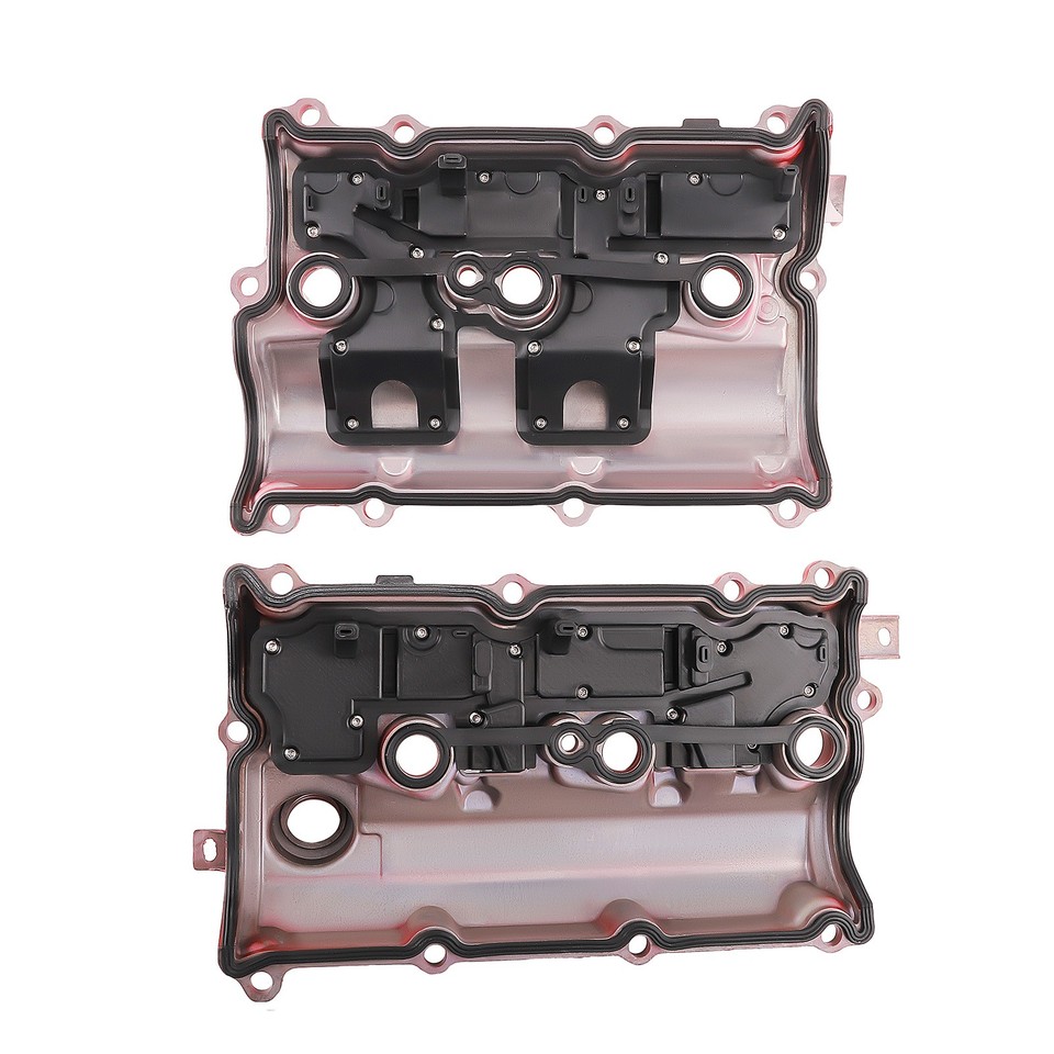 2x Aluminum Valve Cover & Gasket Set for Infiniti G37 3.7L 2008-2013 ...