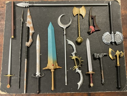 Mythic Legions Weapon Pack Lot Swords Loose Fodder Knight Mixed Custom ...