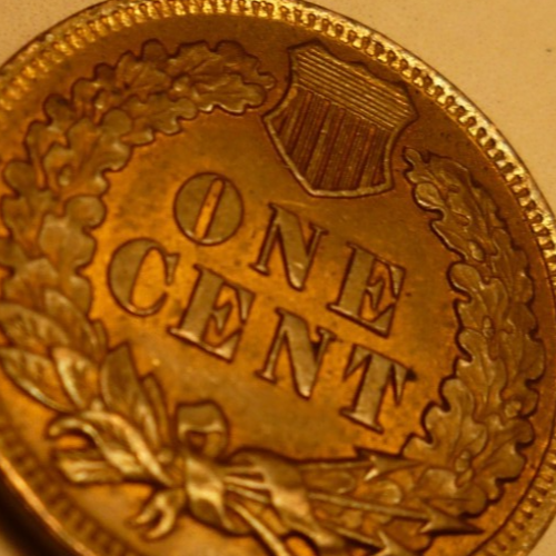 1902( FABULOUS!INCREDIBLE COLOR!DEEP RED!!)(HIGH MINT) INDIAN HEAD CENT ...