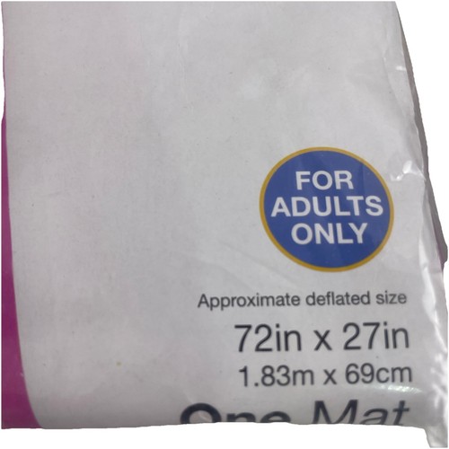 Intex Mat Pool Inflatable Float Pink Transparent 72" x 27" New Summer ...