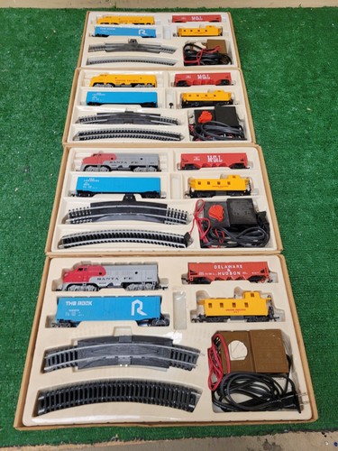 4 BACHMAN HO SCALE TRAIN STARTER SET'S (BFEB-08-012) | eBay