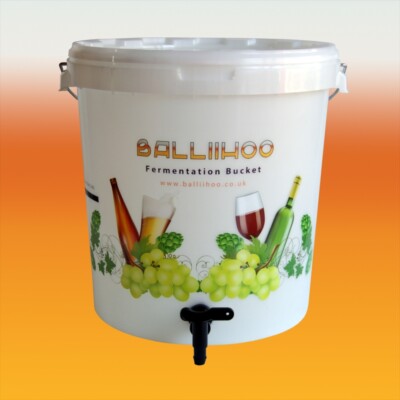 30 Litre Fermentation / Brewing Bucket / Bin With Tap | eBay