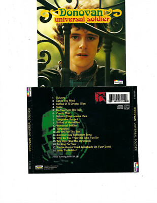 DONOVAN - UNIVERSAL SOLDIER (CD 1995) **18 TRACKS** 731455072129| eBay