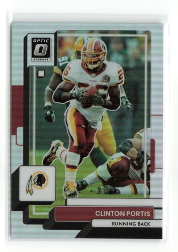 CLINTON PORTIS #200 2022 PANINI DONRUSS OPTIC COMMANDERS SILVER | eBay