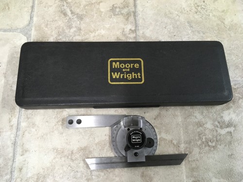 moore and wright bevel protractor | eBay
