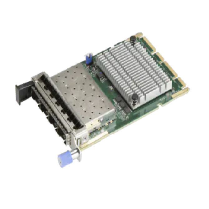 SUPERMICRO AOC-ATG-I4SM AIOM Quad Port 10GbE SFP Network Adapter for ...