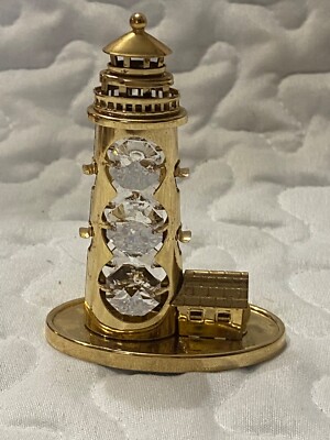 Crystal Delight-Mascot Inc. U.S.A. 24kt Gold Plated Austrian Crystal ...