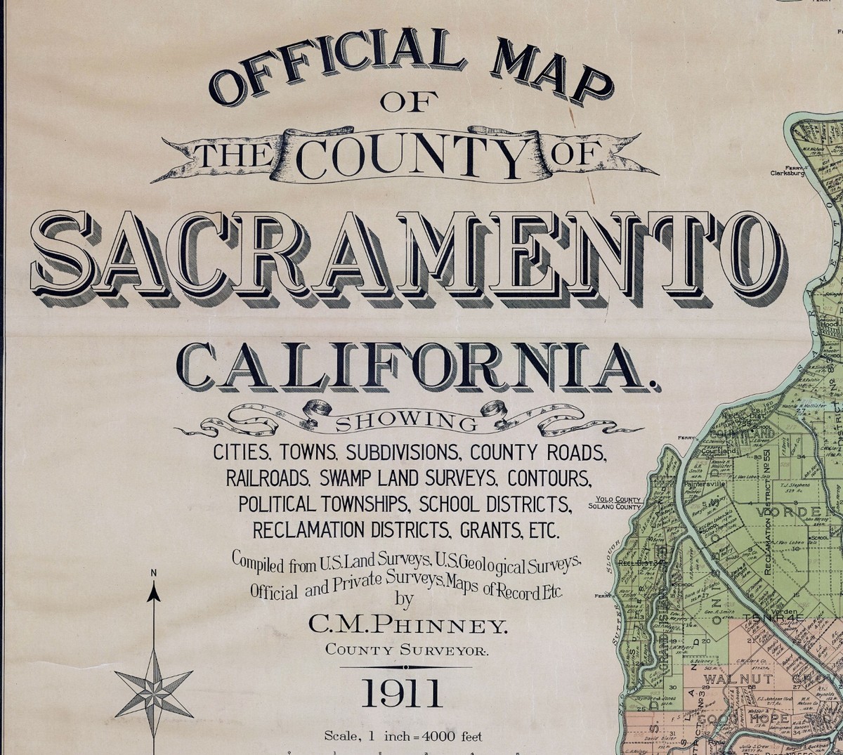 Clarksburg California Map