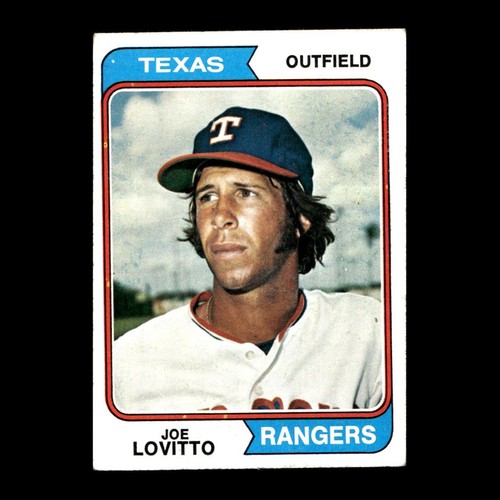 Joe Lovitto 1974 Topps Texas Rangers #639 Nice! | eBay
