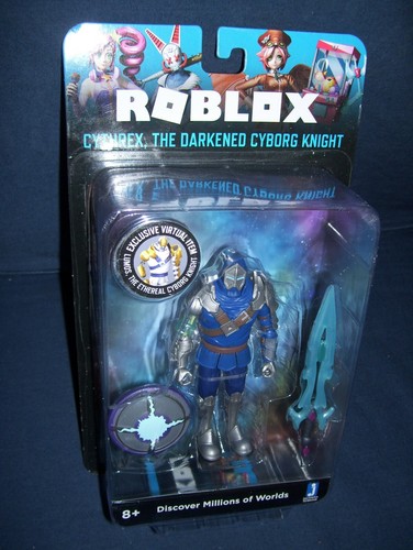 Roblox Cythrex The Darkened Cyborg Knight New in Package Jazwares ...