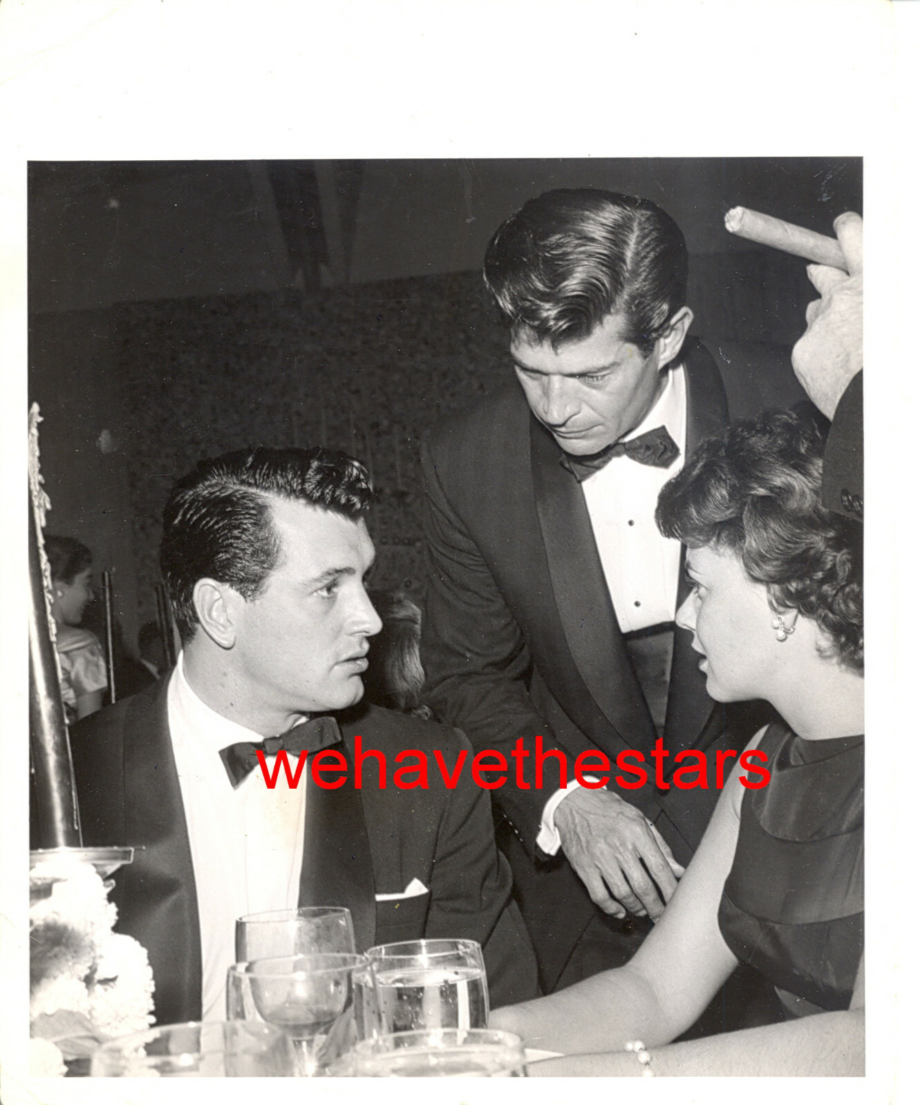 Vintage Rock Hudson George Nader Phyllis Gates GAY INTEREST CANDID 50s ...