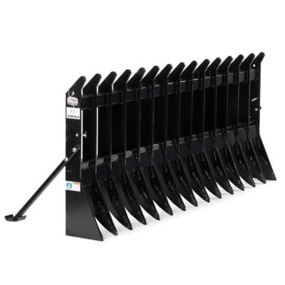 Titan Attachments Standard Series 84" Root Rake Attachment, Universal ...