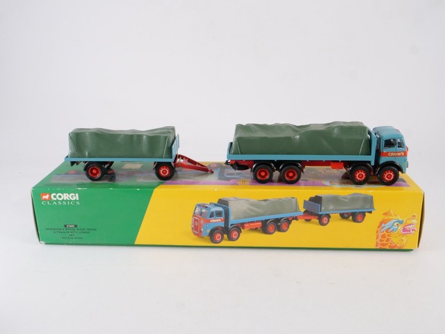 Corgi Showmans Range 27602 Atkinson 8 Wheel Rigged Truck Trailer Billy ...