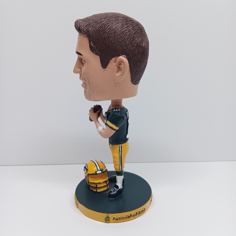 AARON RODGERS GREEN BAY PACKERS BOBBLEHEAD ASSOCIATED BANK EXCLUSIVE ...
