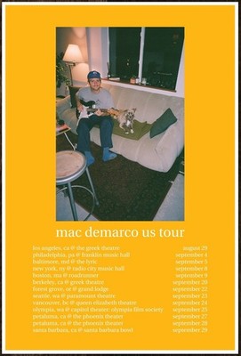 MAC DEMARCO Guitar Tour 2025 Ltd Ed RARE Tour Poster +BONUS Indie Rock Poster! | eBay
