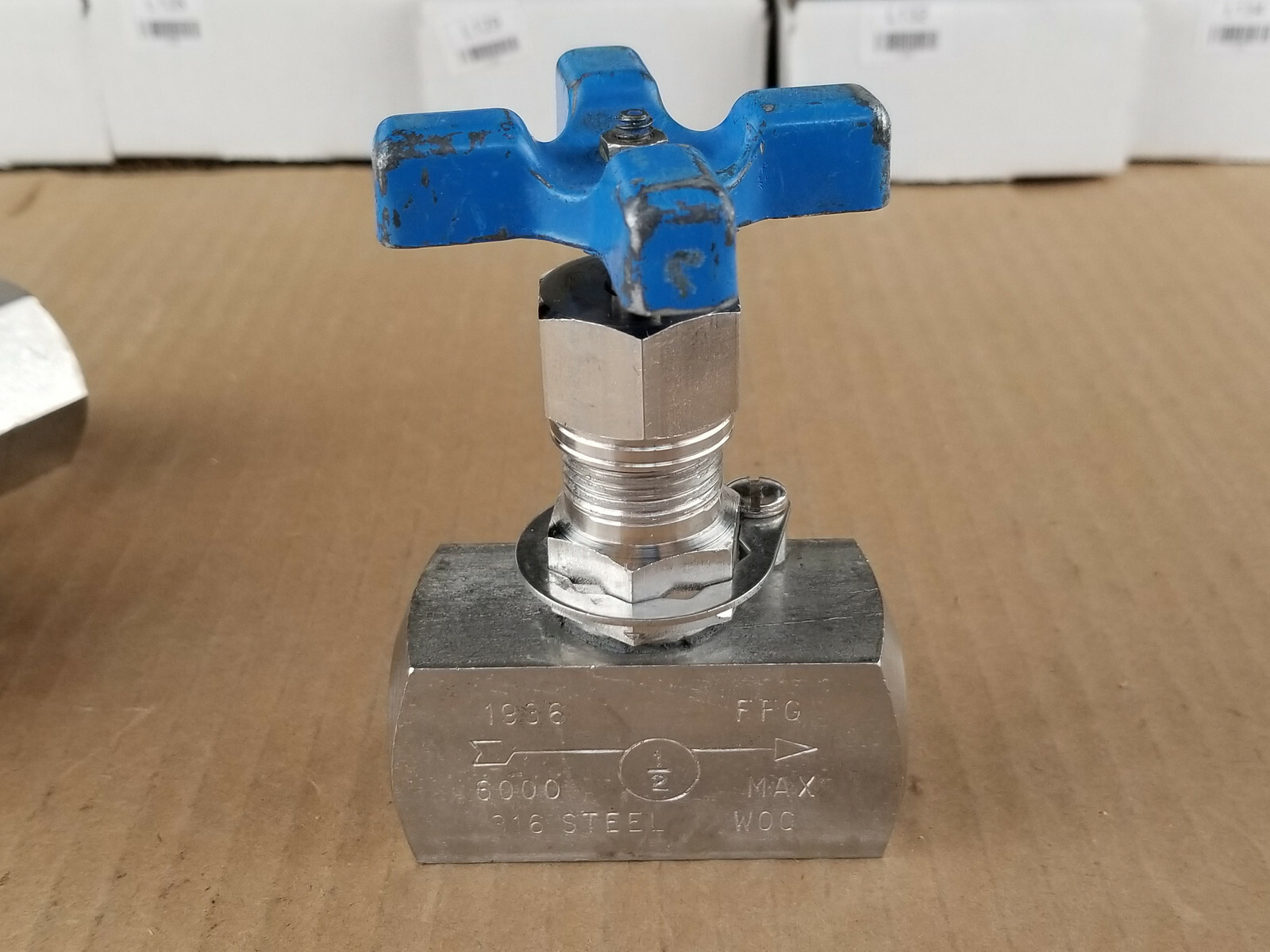 6,000 psi valve, Marsh Instrument Co. 1936 FFG part #N1514 1/2" NPT | eBay