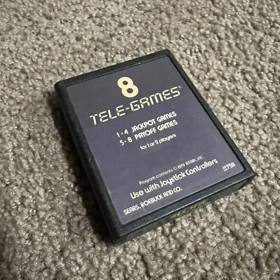 Jackpot “8 Tele-Games" (Atari 2600) By Sears Tested & Working | eBay