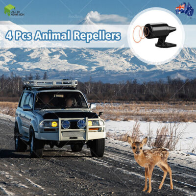 New 2 Pair Sonic Animal Repellers Shoo Whistle Roo Kangaroo 4WD Car ...