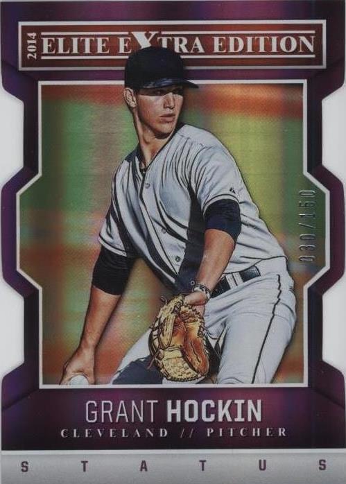 2014 Panini Elite Extra Edition - Grant Hockin #43 Status Purple Die ...