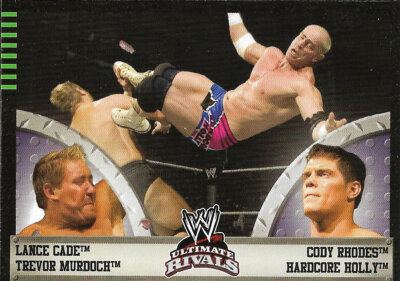 Cody Rhodes Lance Cade 2008 WWE Ultimate Rivals Topps Trading Card #29 ...