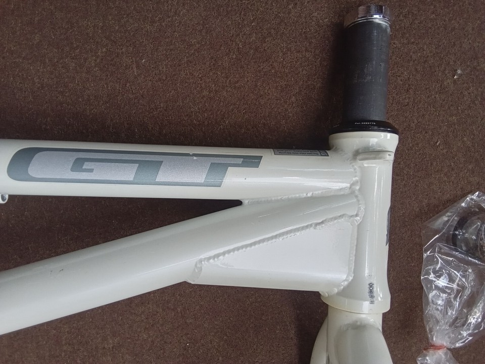 GT ENCORE BMX FLATLAND FIRST FREESTYLE FRAME &FORK ORIGINAL COLOR PAINT ...