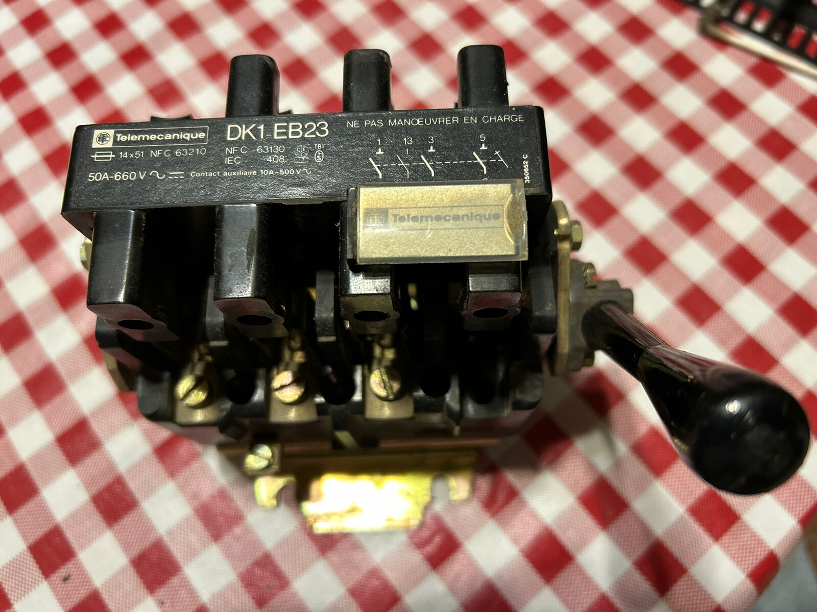 Telemecanique DK1-EB23 Disconnect Switch 3 Pole 50 Amp | eBay