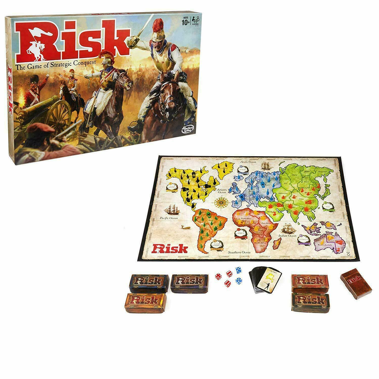Risk Board Game Cards