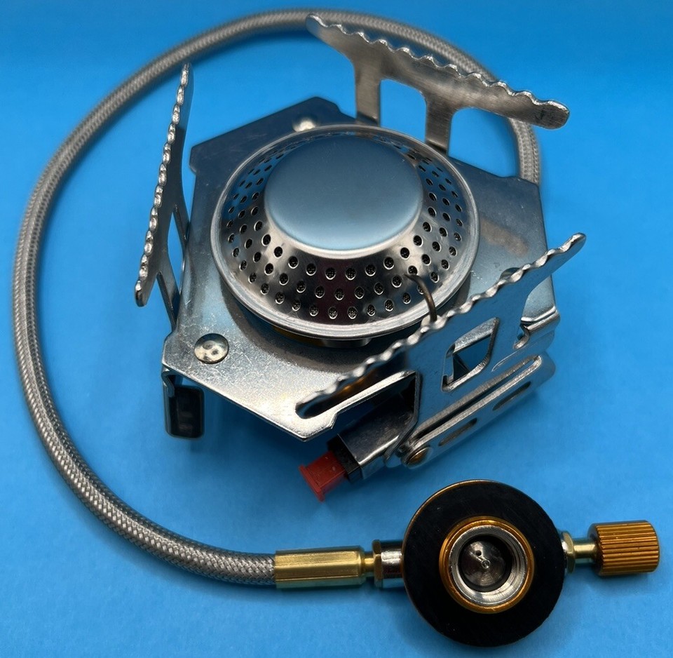 Mini Camping Stove Portable Compact Gas Burner Fishing Camping Picnic ...