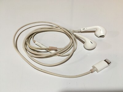 Genuine Apple Lightning EarPods For iPhone 7 8 X XS 14 Max Headphones ...