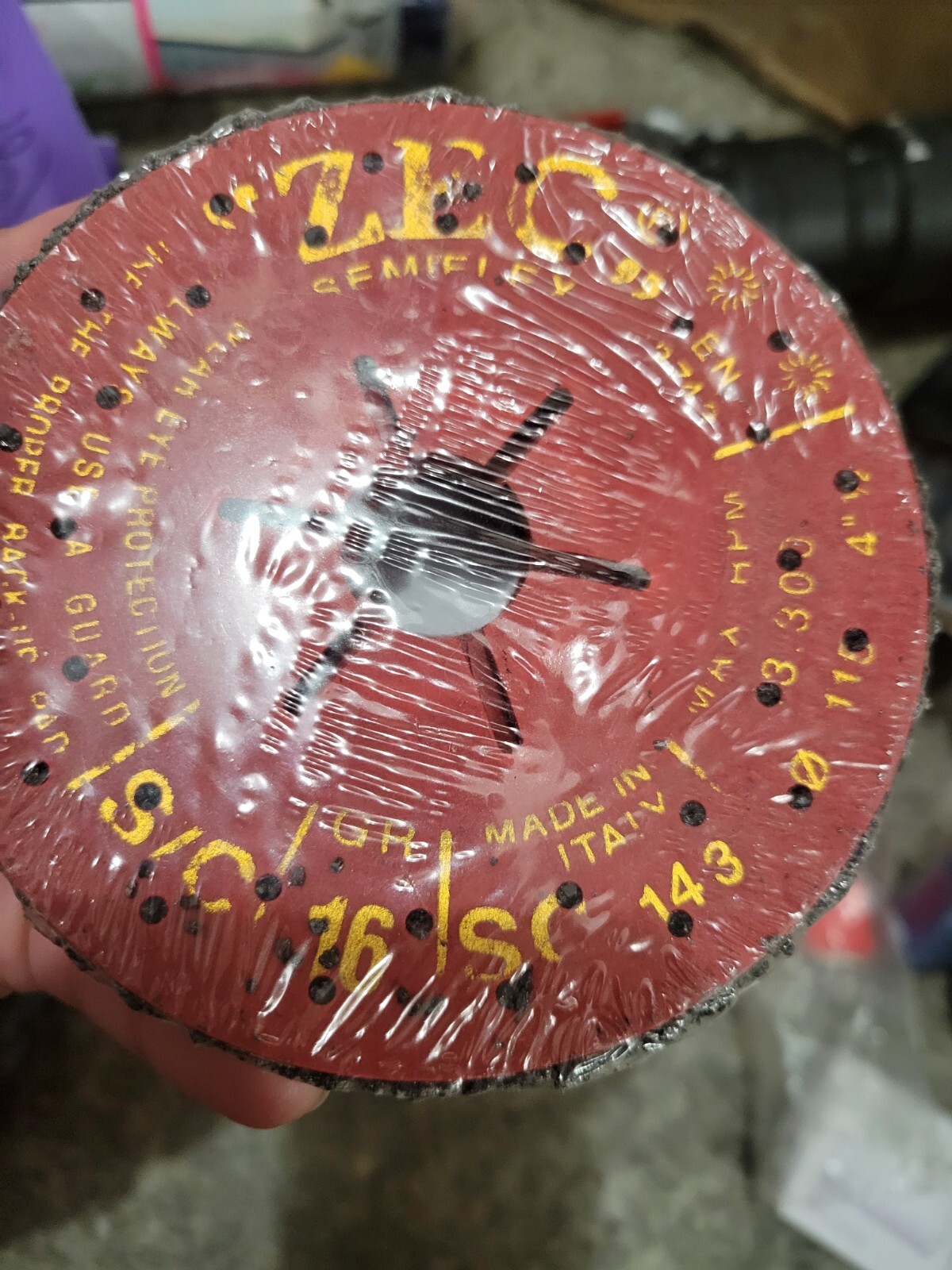 5 PACK -- Flexovit Zec Semiflex 115mm/4-1/2" 16G S/C Semi-Flexible Grinding Disc | eBay