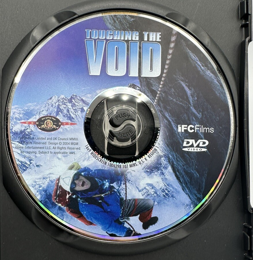 Touching the Void DVD Widescreen Brendan Mackey Nicholas Aaron Free Shipping 27616905260 | eBay