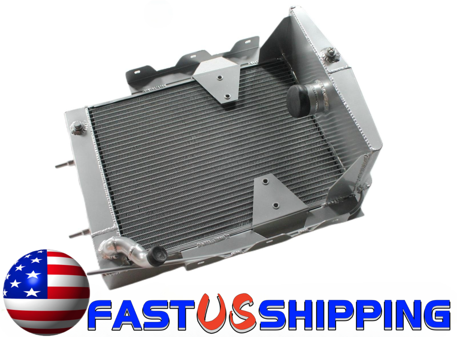 Aluminum Radiator fit MG T-type MG TC TD Midget 1.3 L XPAG I4 ohv 1949 ...