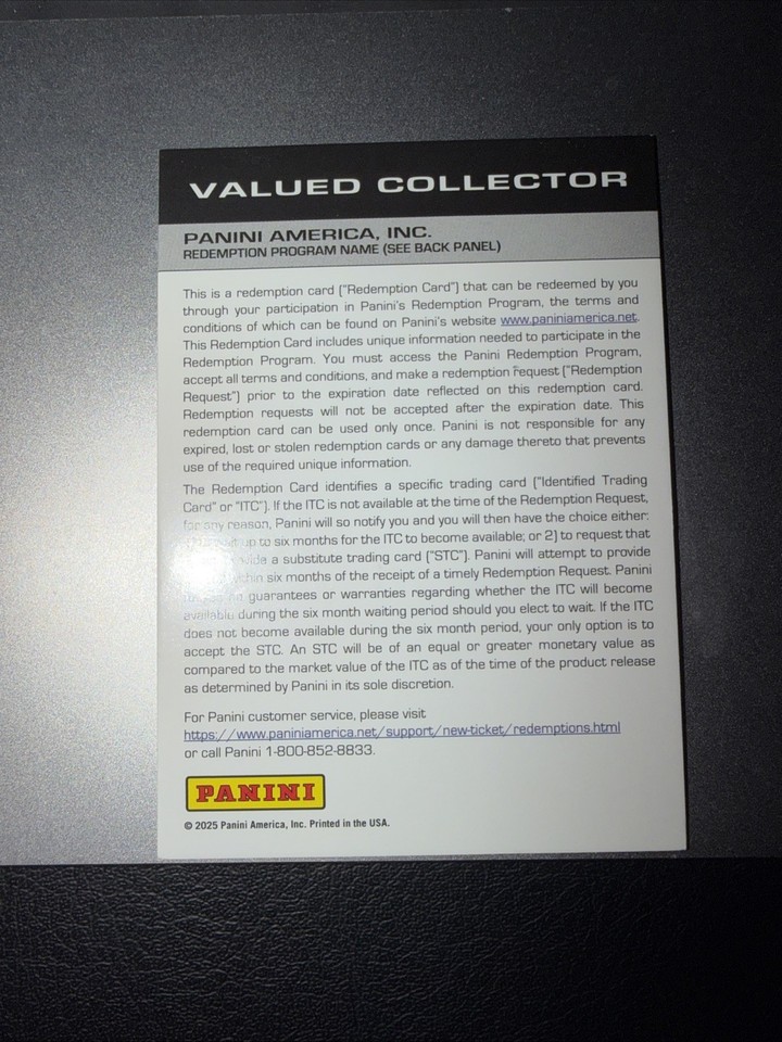 2025 Donruss Redemption - Rated Rookies Autographs - Orange | eBay