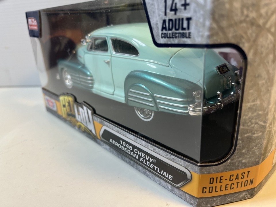 1948 Chevy Bomb Lowrider New In The Box Diecast Model in 1/24 Scale by ...