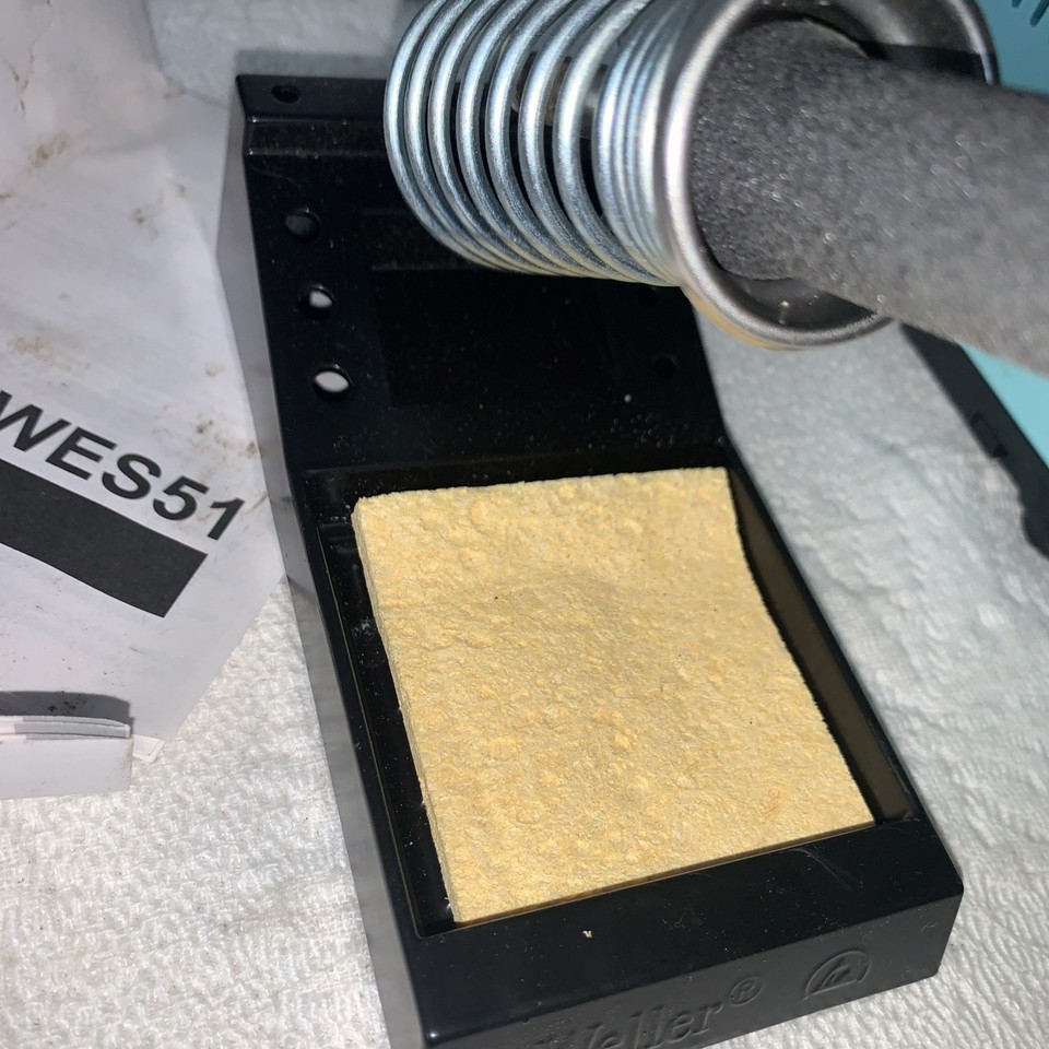 Weller WES51 Analog 120V Solder Station w/ PES51 Soldering Pencil Iron ...