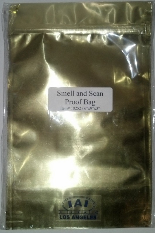 6 x SMELL AND SCAN PROOF BAG 6" X 9" X 3" ZIP LOCK TYPE | eBay