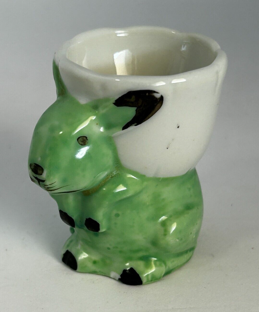 Easter Bunny Rabbit Egg Cup Cute Vintage Ceramic Made In Japan | eBay
