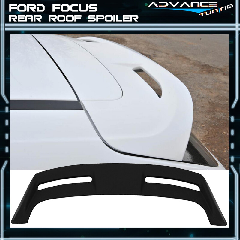 For 12-18 Ford Focus Hatchback ST OE Style Unpainted Rear Roof Spoiler ...