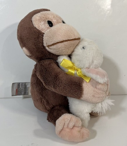 Curious George Universal Studios Gund 4060847 with Little White Bunny ...