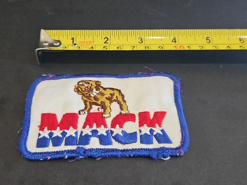 VINTAGE MACK TRUCKS EMBROIDERED PATCH 70s TRUCKING 🚚 TRUCK DOG 🐕 | eBay