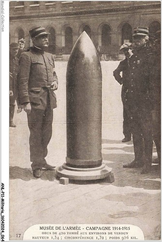 ANLP11-0784-MILITARIA - Army Museum - Campaign 194-1915 - 420 Shell | eBay