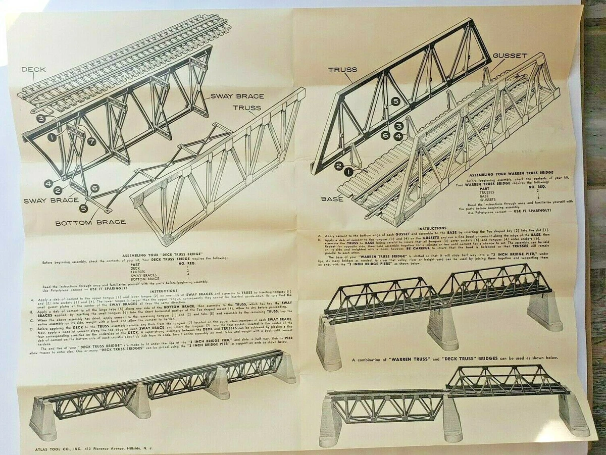 Warren Deck Truss Bridge