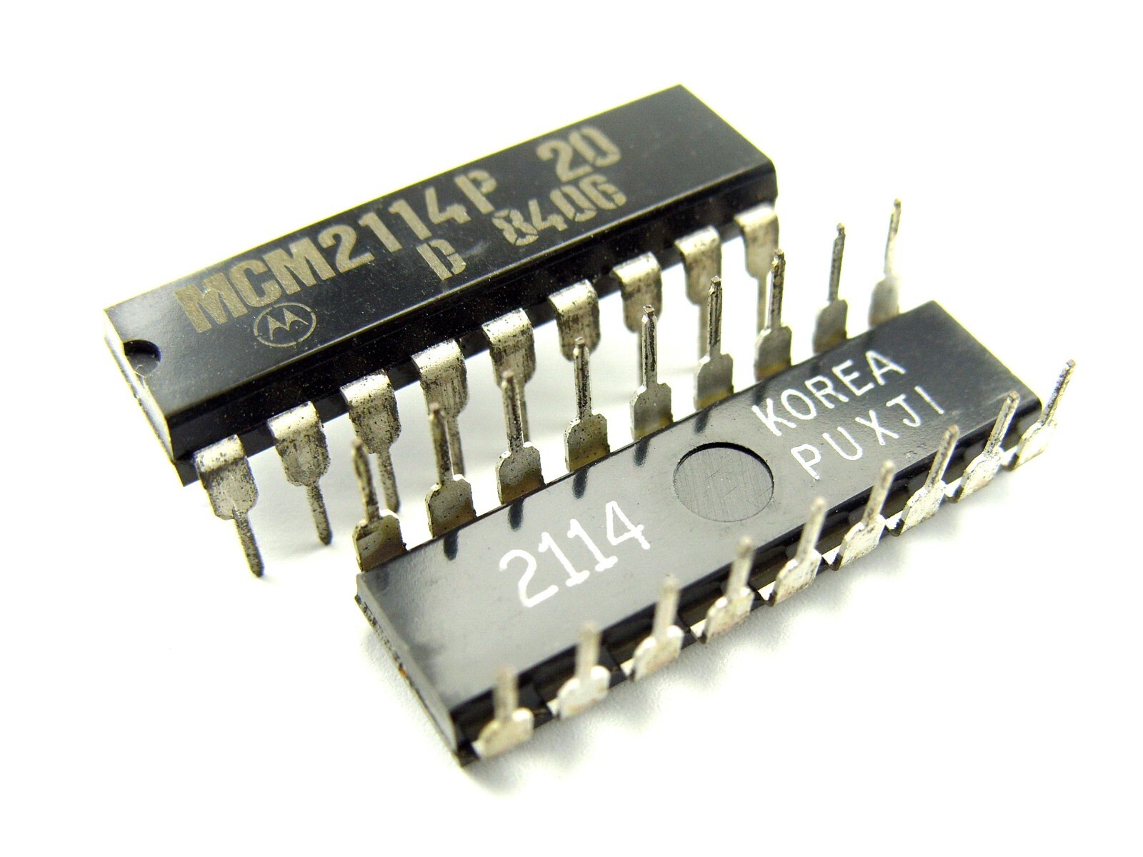 MCM2114P20 Static RAM 1024-word x 4 bit, MCM2114 IC Motorola P2114 ...