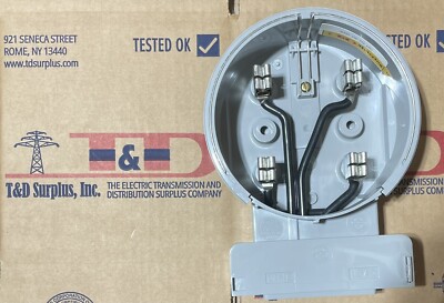 EKSTROM KWH WATTHOUR METER SOCKET, FM2S, 3W, 240V, 160A, 4T, 4000 | eBay