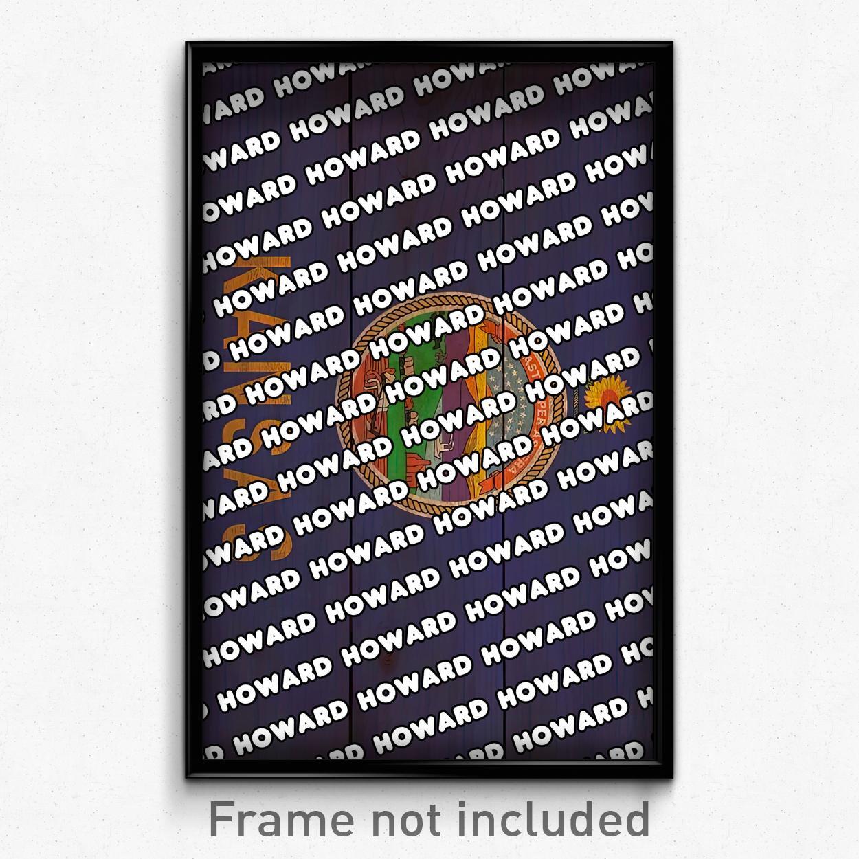 Howard Kansas Poster (KS City Souvenir 11x17 Town Print) | eBay