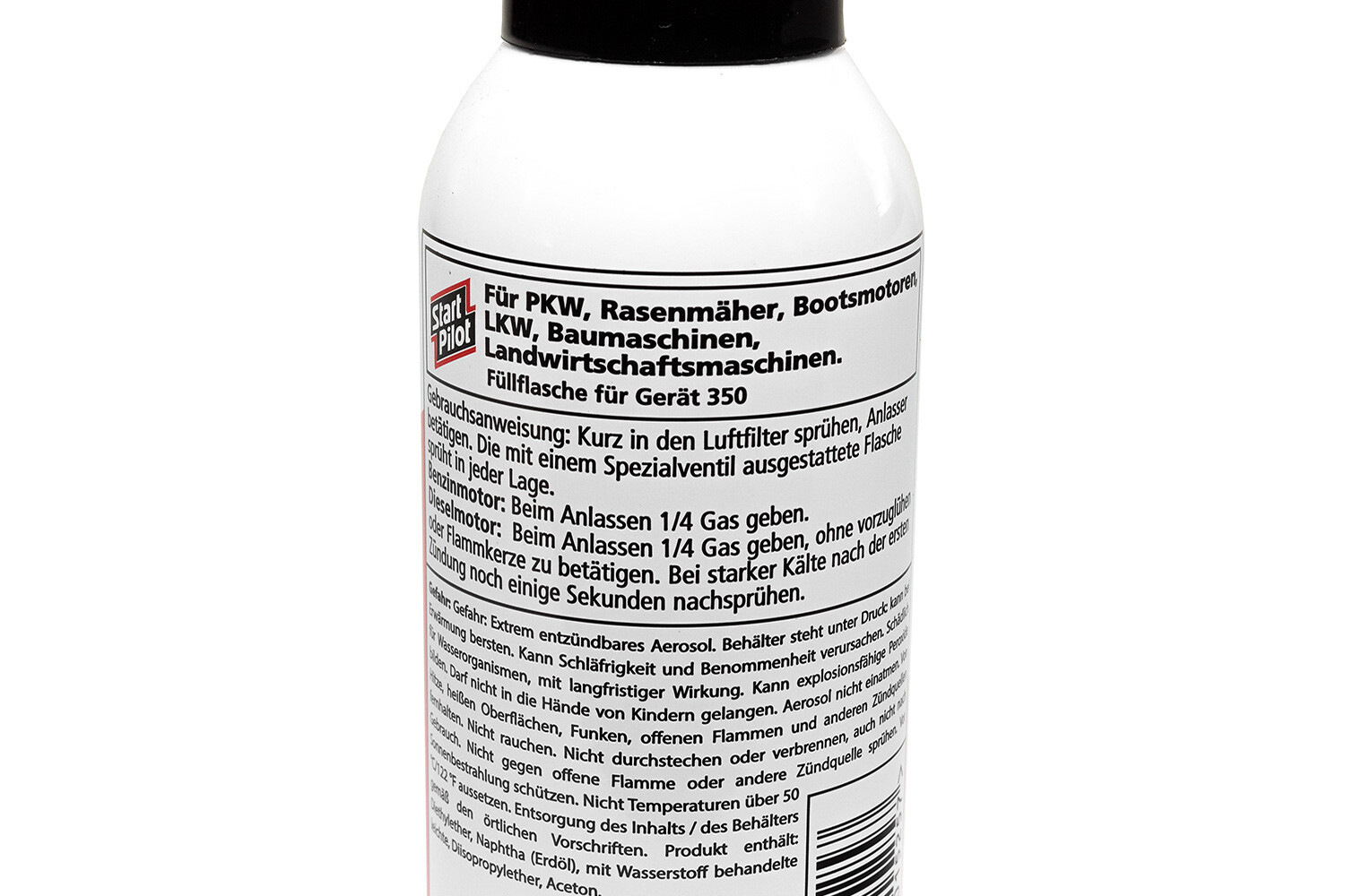 800 ml Start Pilot Starthilfe Motor Starter Spray Holts Kaltstart ...