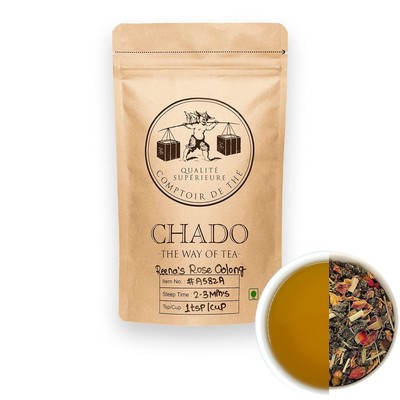 Chado Tea Reena's Rose Oolong (15 Pyramid Tea Bags) Free Shipping World ...