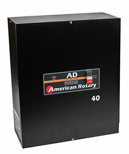 Rotary Phase Converter Panel ONLY AD40-STK- DIY 40HP Convert 1 to 3 PH ...